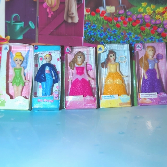 Disney | Toys | Set Of 5 Disney Mini Princesses | Poshmark